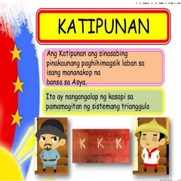 Ang katipunan | PPTX