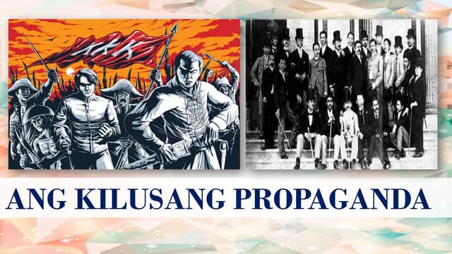 ANG MGA PROPAGANDISTA 6 | PPTX