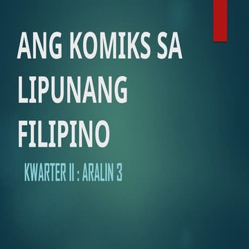 lesson 8 & 9 - tesktong biswal, bahagi ng komiks.ppt