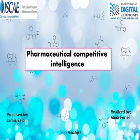 Pharmaceutical competitive intelligence | PPTX