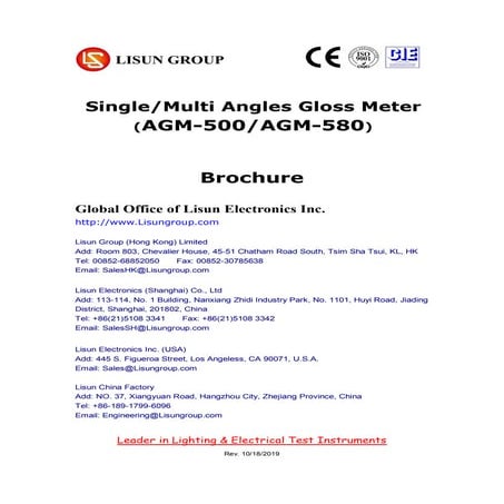 Angle gloss-meter | PDF