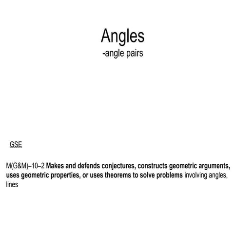 angle-relationships Grade 7 Mathematics Q1 | PPT