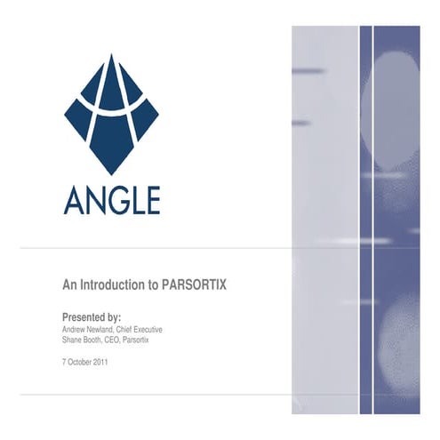 Angle parsortix presentation 07oct11 | PDF