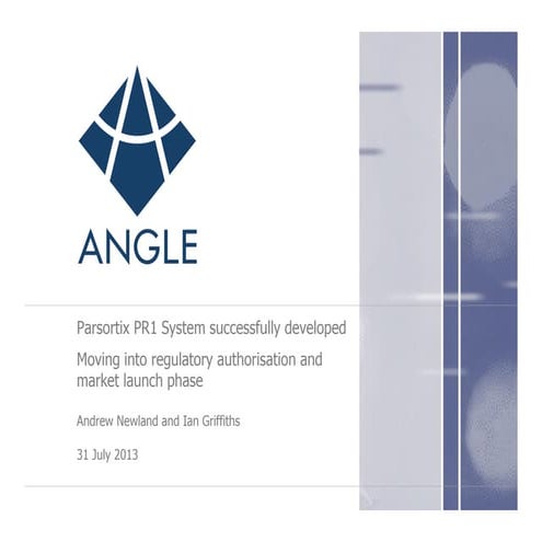 ANGLE Peliminary Results 2013 31jul13 | PDF