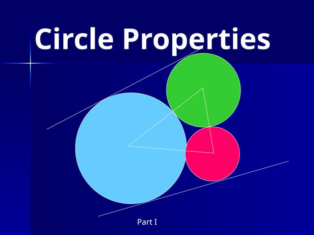 Arcs and Central Angles | PPTX