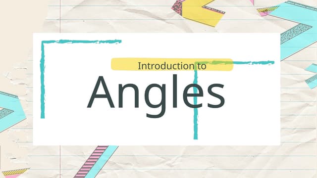 Types of angles | PPT