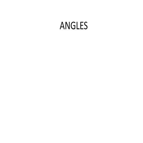 Angles and triangles ppt for class | PPT