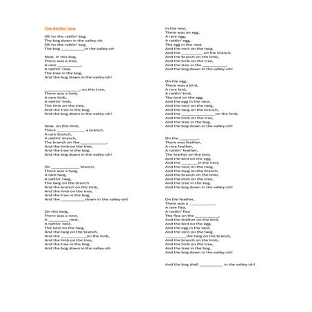 The Rattlin' bog | DOCX