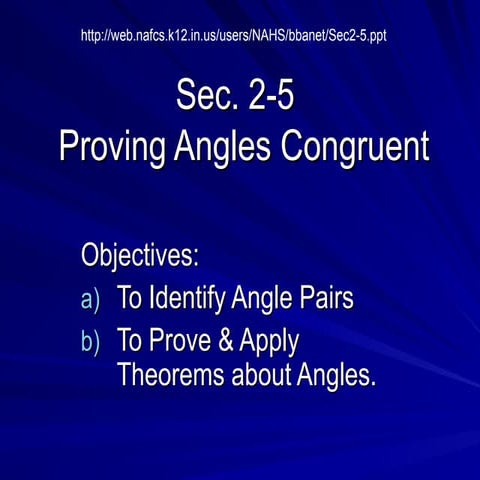 Angles, Definitions and Proofs.ppt geometry | PPT