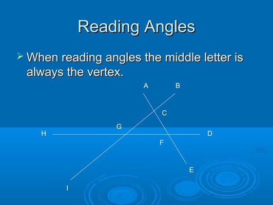 Constructing an angle or triangle using a protractor | PPTX
