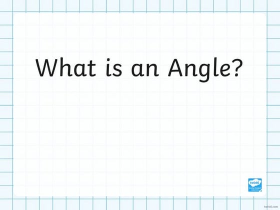 Types of angles | PPT