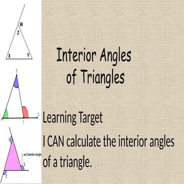 Angle Sum and Exterior Angles of Triangles .pptx