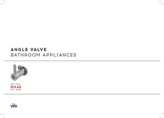 Angle valve 03 | PDF