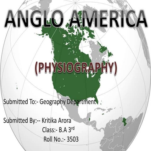 Anglo america | PPTX
