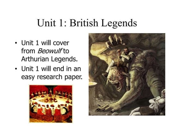 Beowulf Anglo Saxon and Beowulf Background | PPT