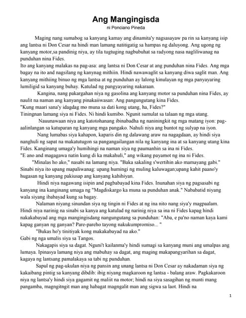 Ang mangingisda | PDF