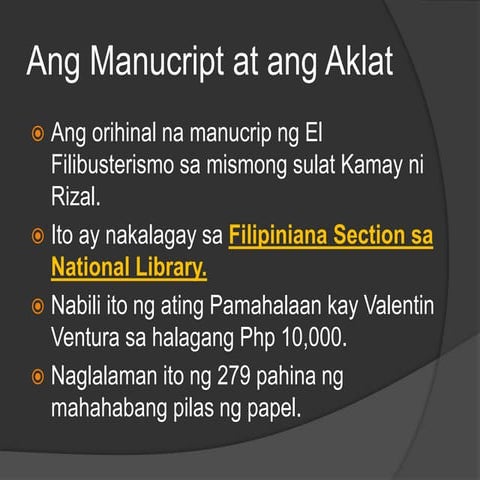 Ang manucript at ang aklat | PPTX
