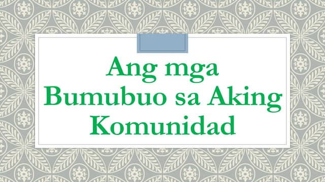 AP 2 WEEK 3 MGA INSTITUSYON SA KOMUNIDAD.pptx