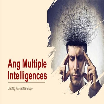 Ang Multiple Intelligences Ang Multiple Intelligences | PPTX