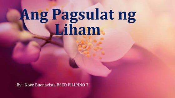 Mga uri ng liham | PPTX