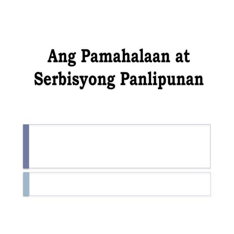 Mga ahensya ng pamahalaan | PPTX