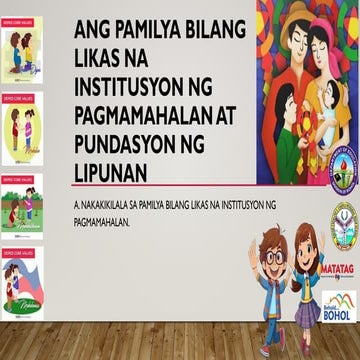 Aralin : Ang Pamilya- Mapagmahal ( Loving) | PPTX