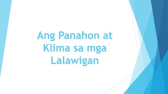MGA IBA’T IBANG URI NG PANAHON.pptx