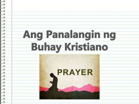 ang Sariling Pananampalataya sa Diyos.pptx