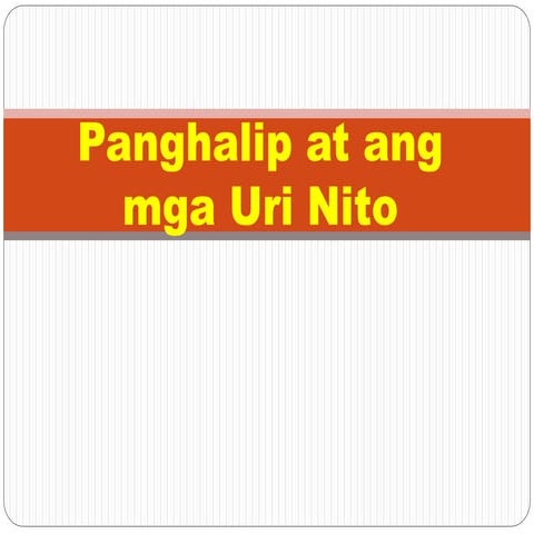 Pang abay na ingklitik, kondisyonal at kusatibo (DISCUSSION) | PPTX