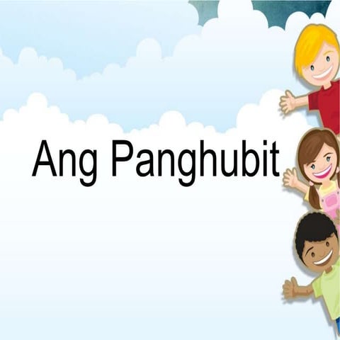 Ang panghubit | PPT