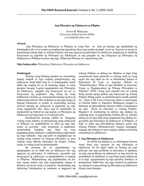 Mga sangay ng pilosopiya | PPTX