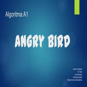 Angry birds | PPT