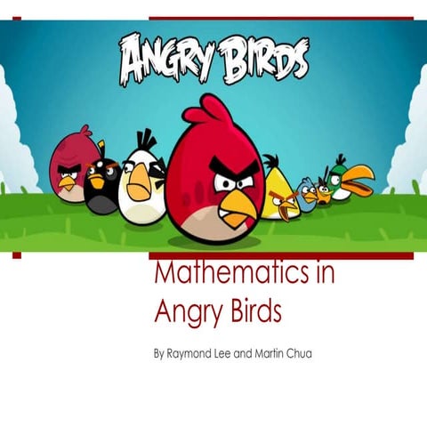 Angry birds maths | PPT