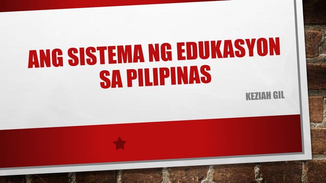 Mga Programa ng Pamahalaan para sa Pagkakapantay-pantay sa Edukasyon | PPTX