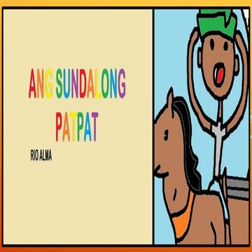 Ang sundalong patpat the filpino art jupiter | PPTX