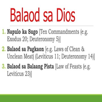 Ang Tunglo sa Balaod | PDF