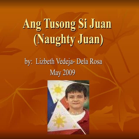 Different Adventures of Juan Tamad | PPTX