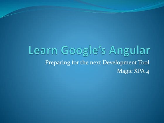 Angular 2 with TypeScript | PPT