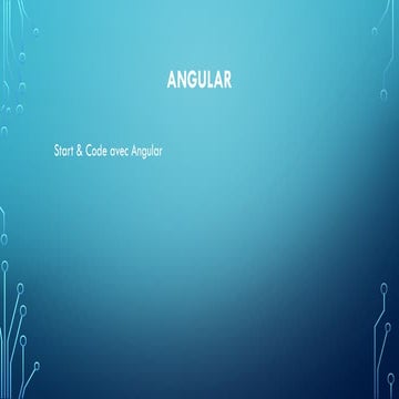 Overview of Angular CLI: How to create a new Angular project, run development servers, and build ...