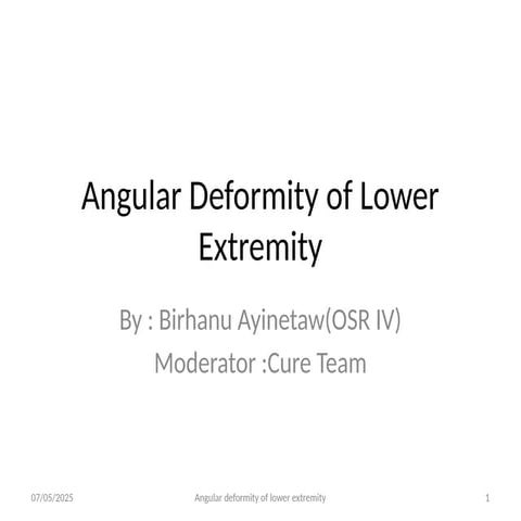 ANGULAR DEFORMITY OF THE LOWER EXTREMITY.pptx