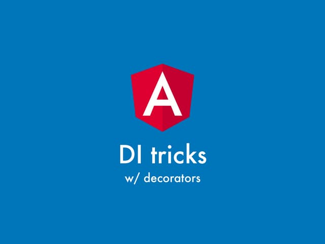 Angular Di Tricks Ppt 0999