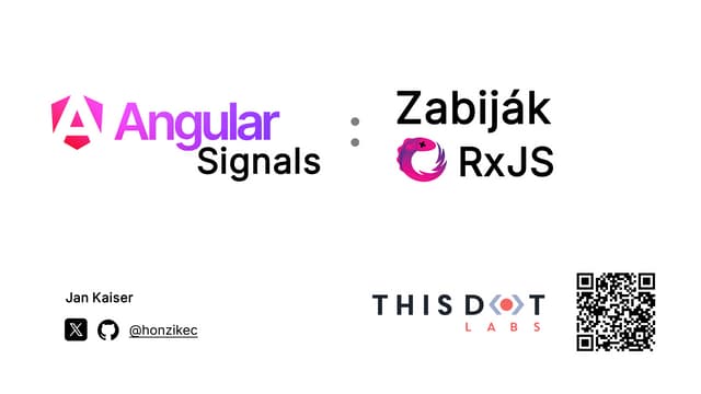 Angular Signals Zabiják Rxjs Přednáška Z Frontkon 2024 Ppt