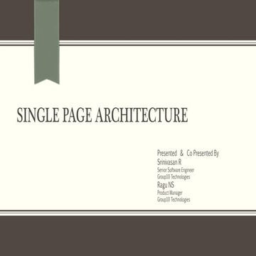 Angular Webinar Credo Systemz Ppt