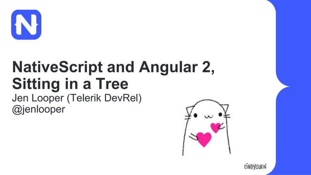 Angular 2 And Nativescript Ppt