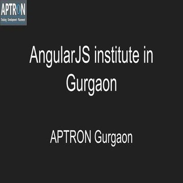 AngularJS institute in Gurgaon.pptx
