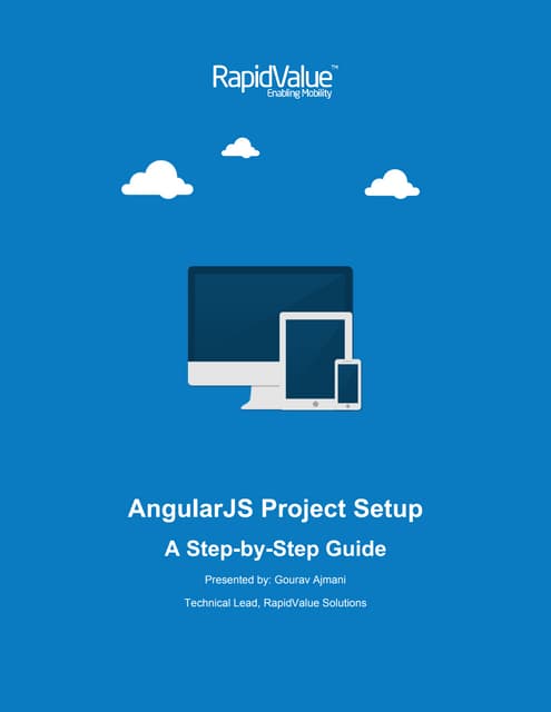 Angularjs Project Setup Step By Step Guide Rapidvalue Solutions Pdf