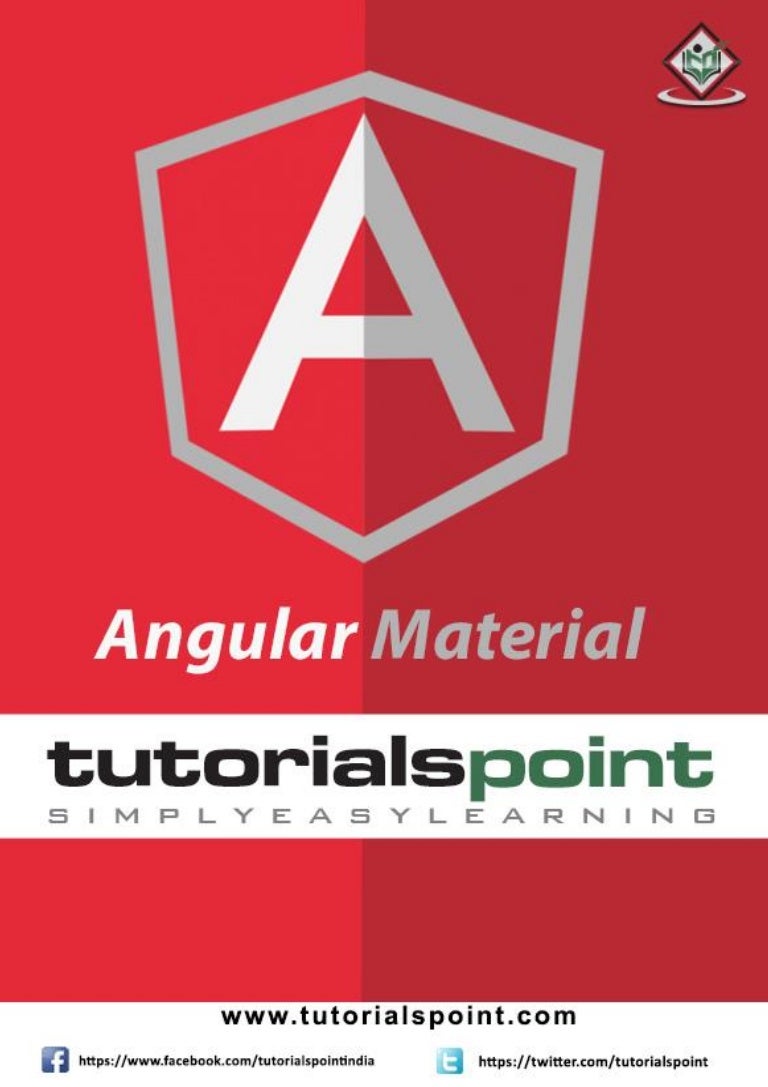Angular Material Tutorial