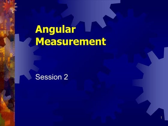 angular Dimensional Measurement (Ppt).ppt