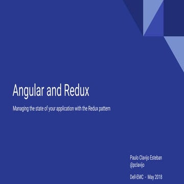 Angular And Redux Pdf Web Development Internet