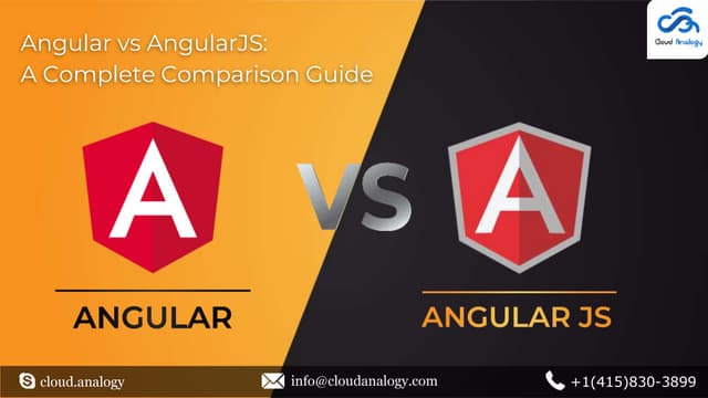 Angular Vs Angularjs A Complete Comparison Guide Ppt